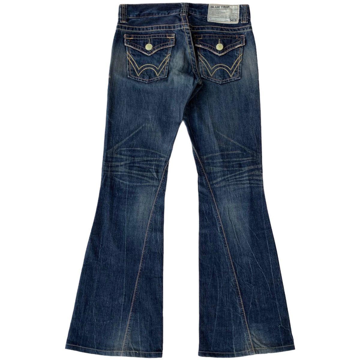 Edwin × Hysteric Glamour 2000s Vintage Edwin 503 Flare Mud Wash Jeans ...