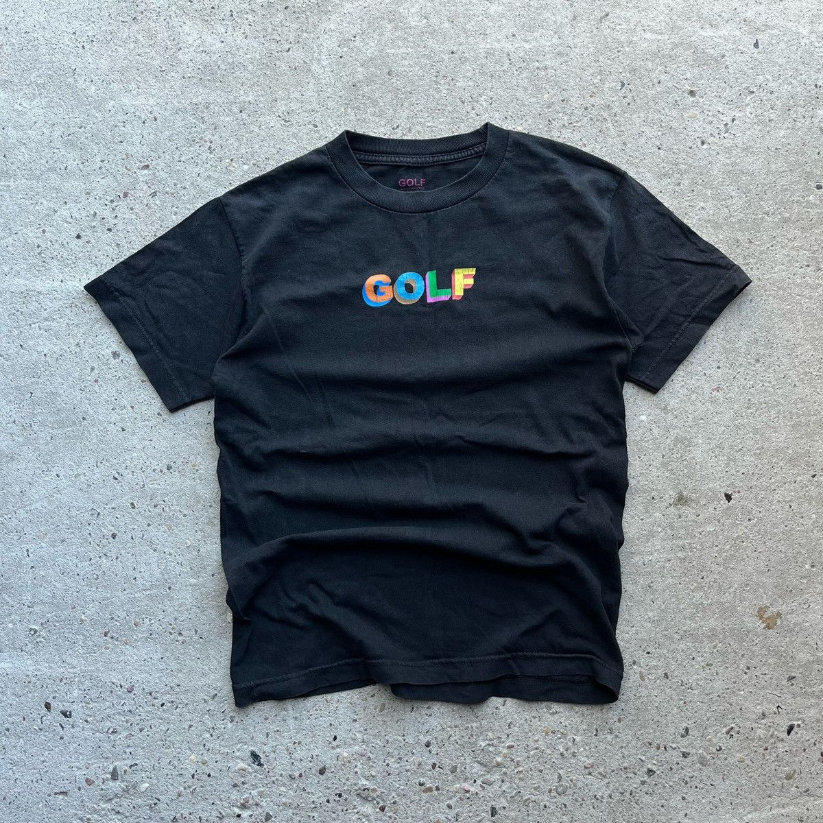 Golf Wang golf wang logo Tyler the Creator golfwang tshirt black S ...