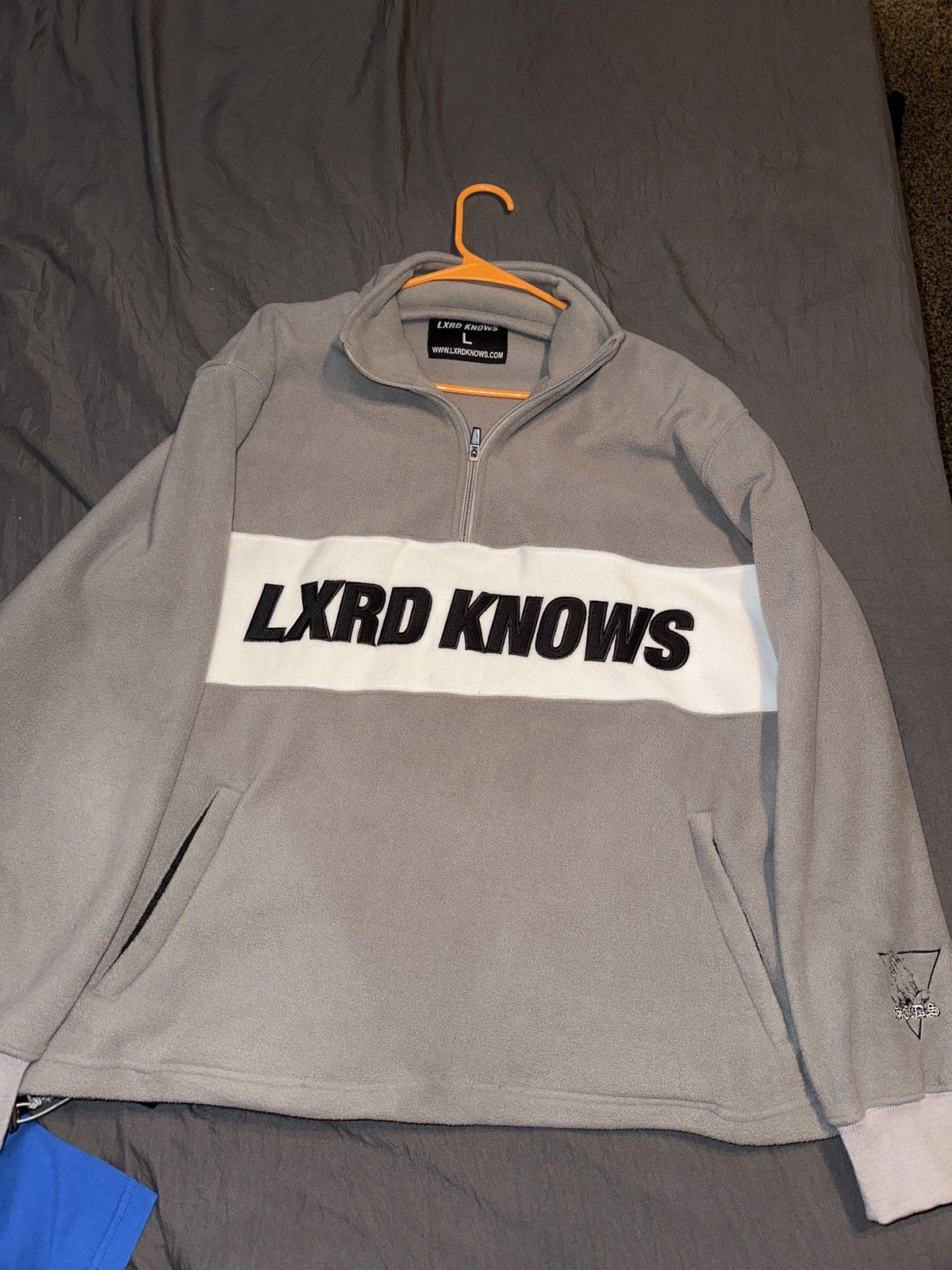 Lxrdknows LXRD KNOWS GREY GODS FLEECE RAMIREZ DROP | Grailed