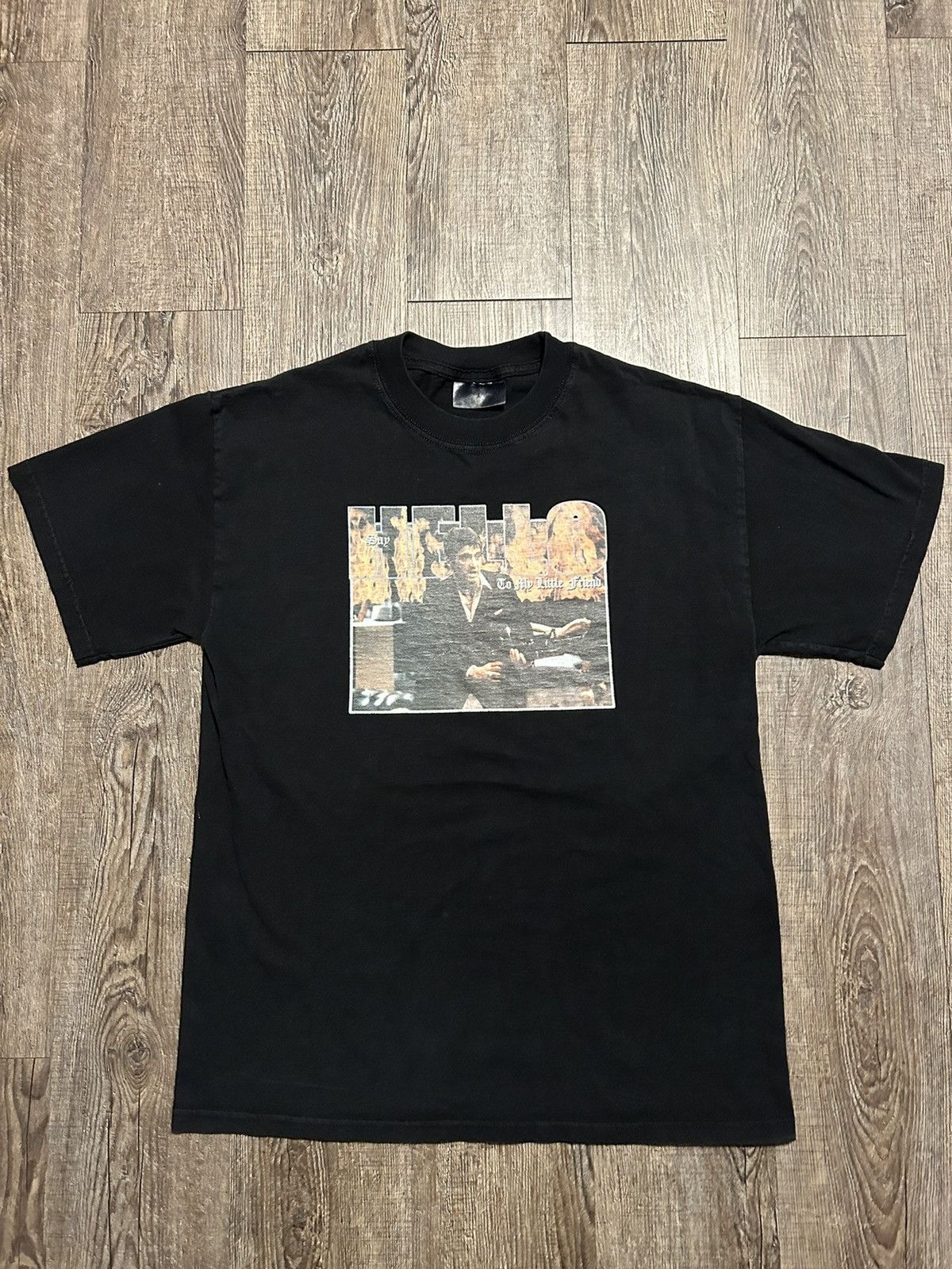 Streetwear × Supreme × Vintage RARE Vintage 90s Serial Killer Scarface Graphic TShirt | Grailed