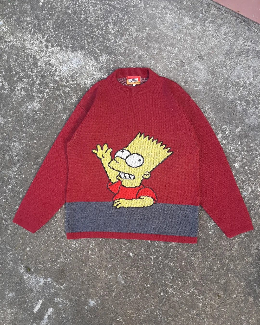 The Simpsons The Simpsons 2001 Vinatge Knit Sweater | Grailed