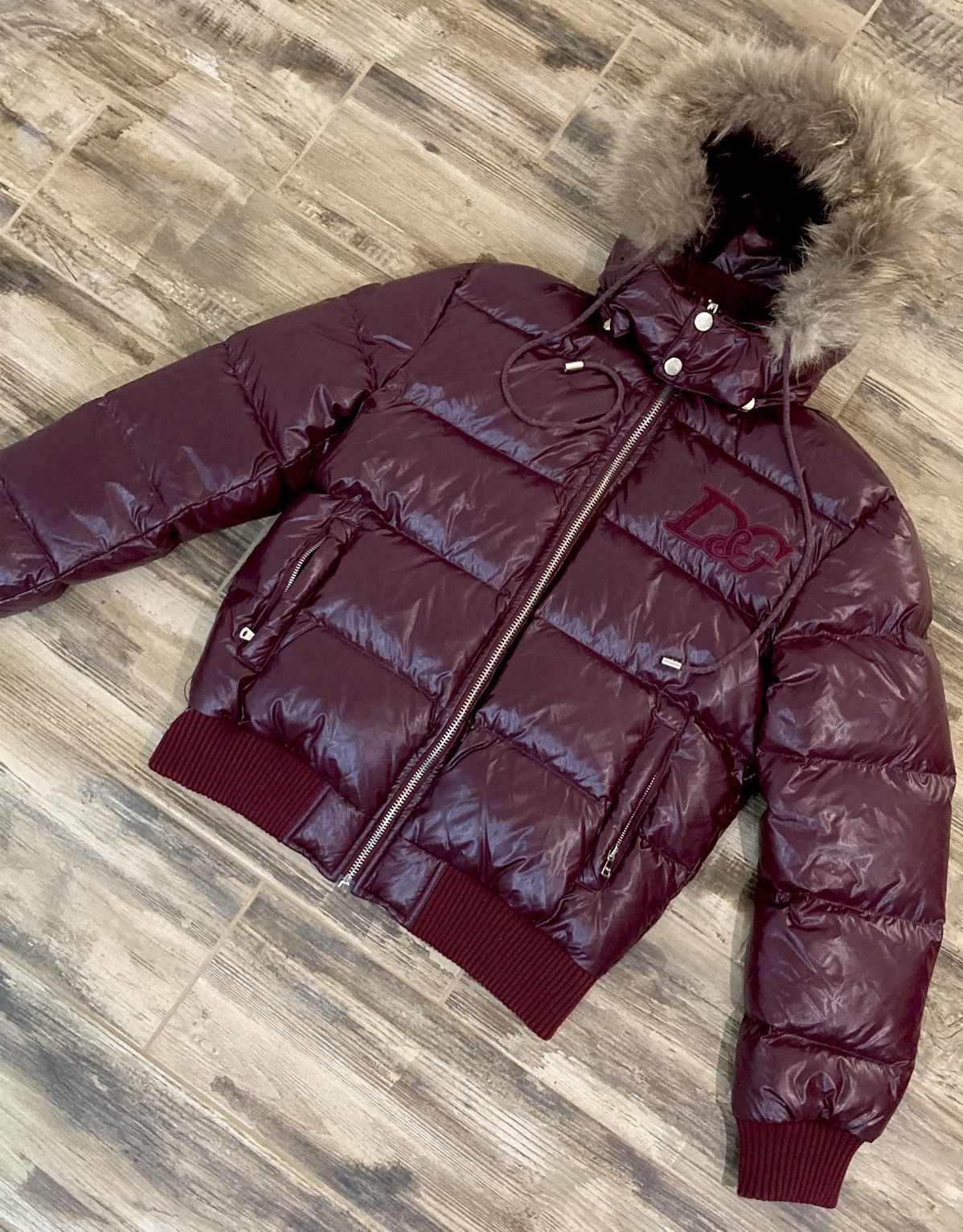 Dolce & Gabbana × Luxury × Vintage Designer D&G Ski Fur Down Puff ...