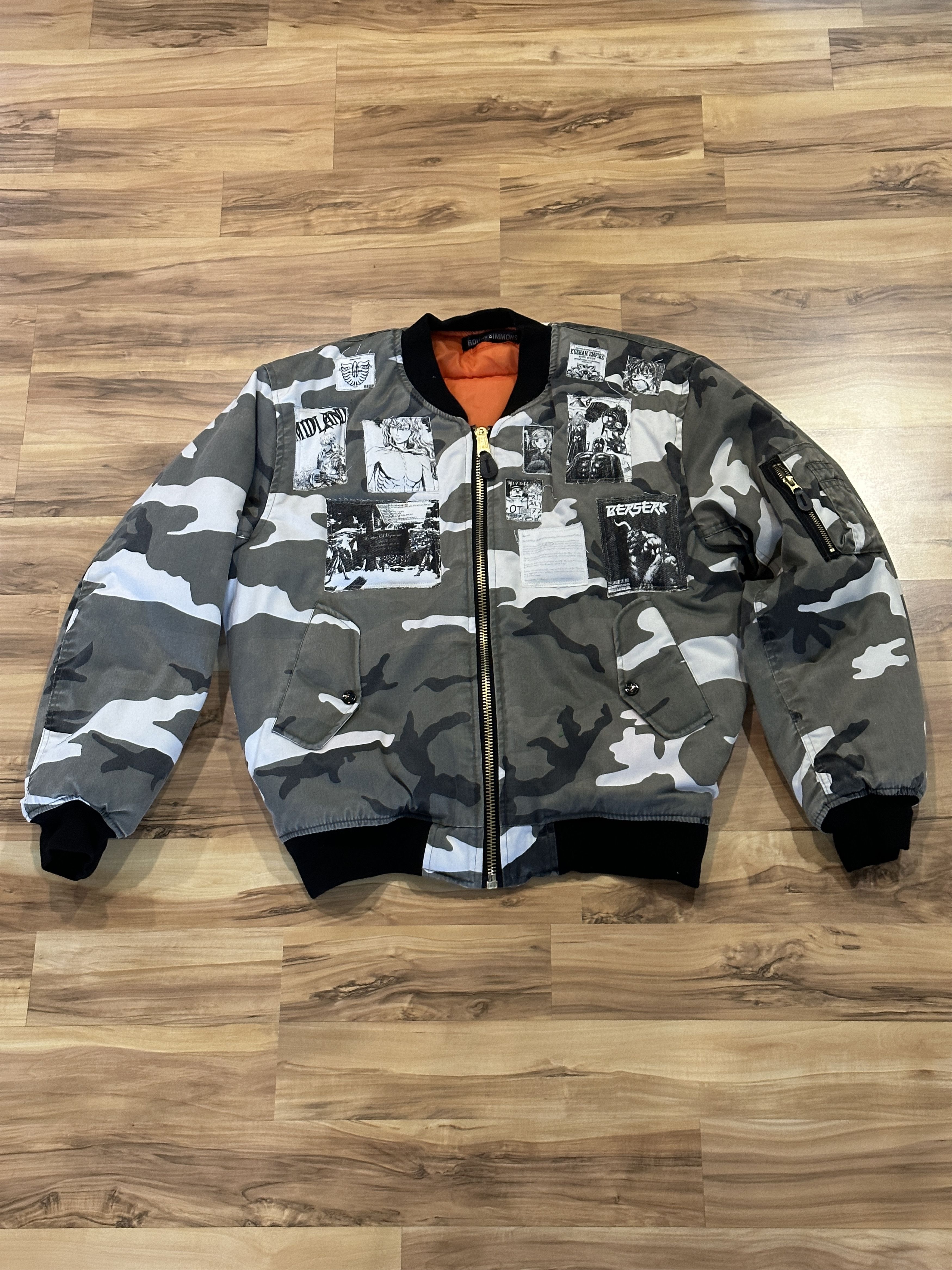 Rough Simmons Rough Simmons Berserk MA1 Bomber | Grailed