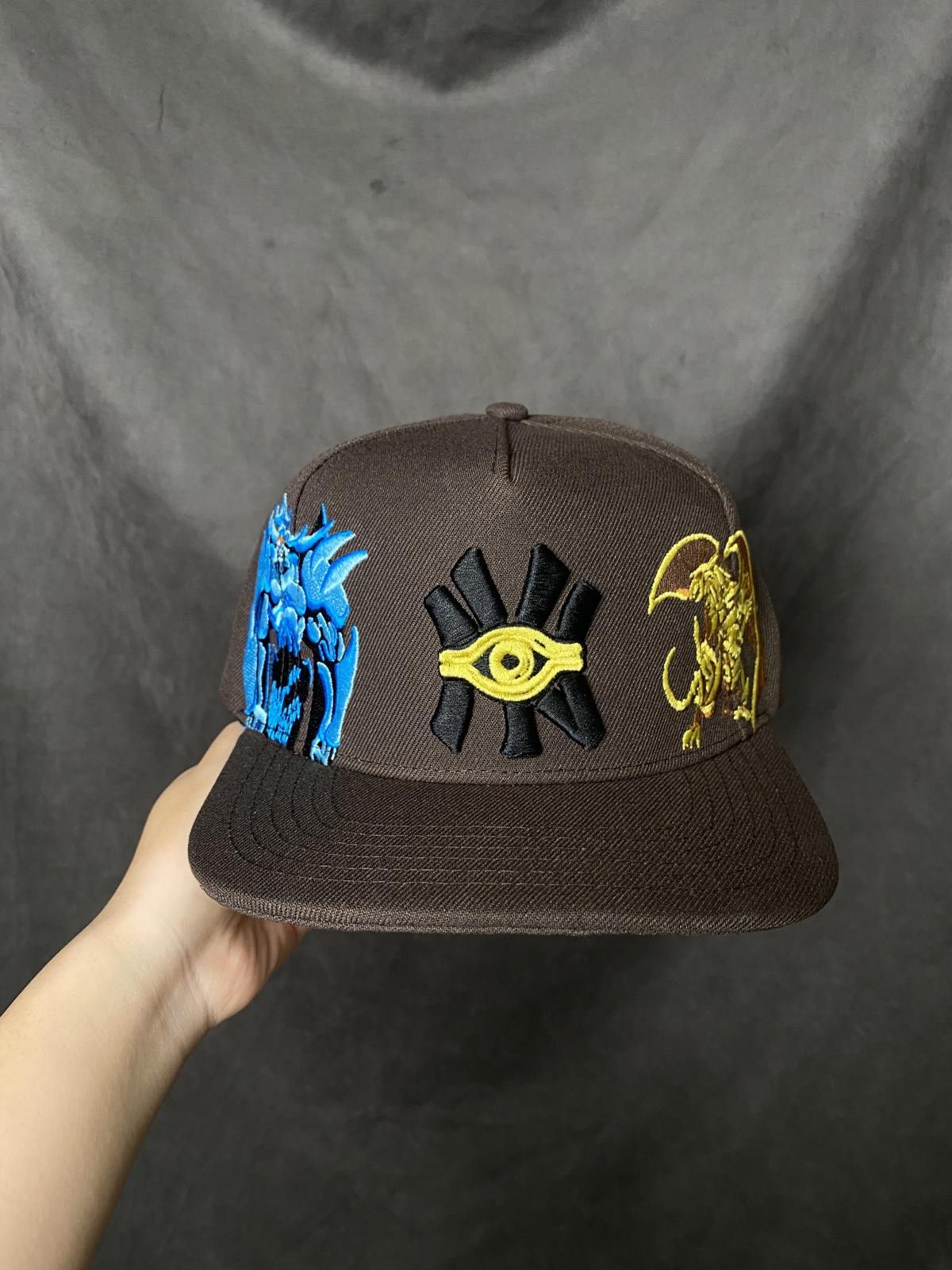 Japanese Brand Deadstock Void Reincarnation Yu-Gi-Oh Brown Snapback OS ...