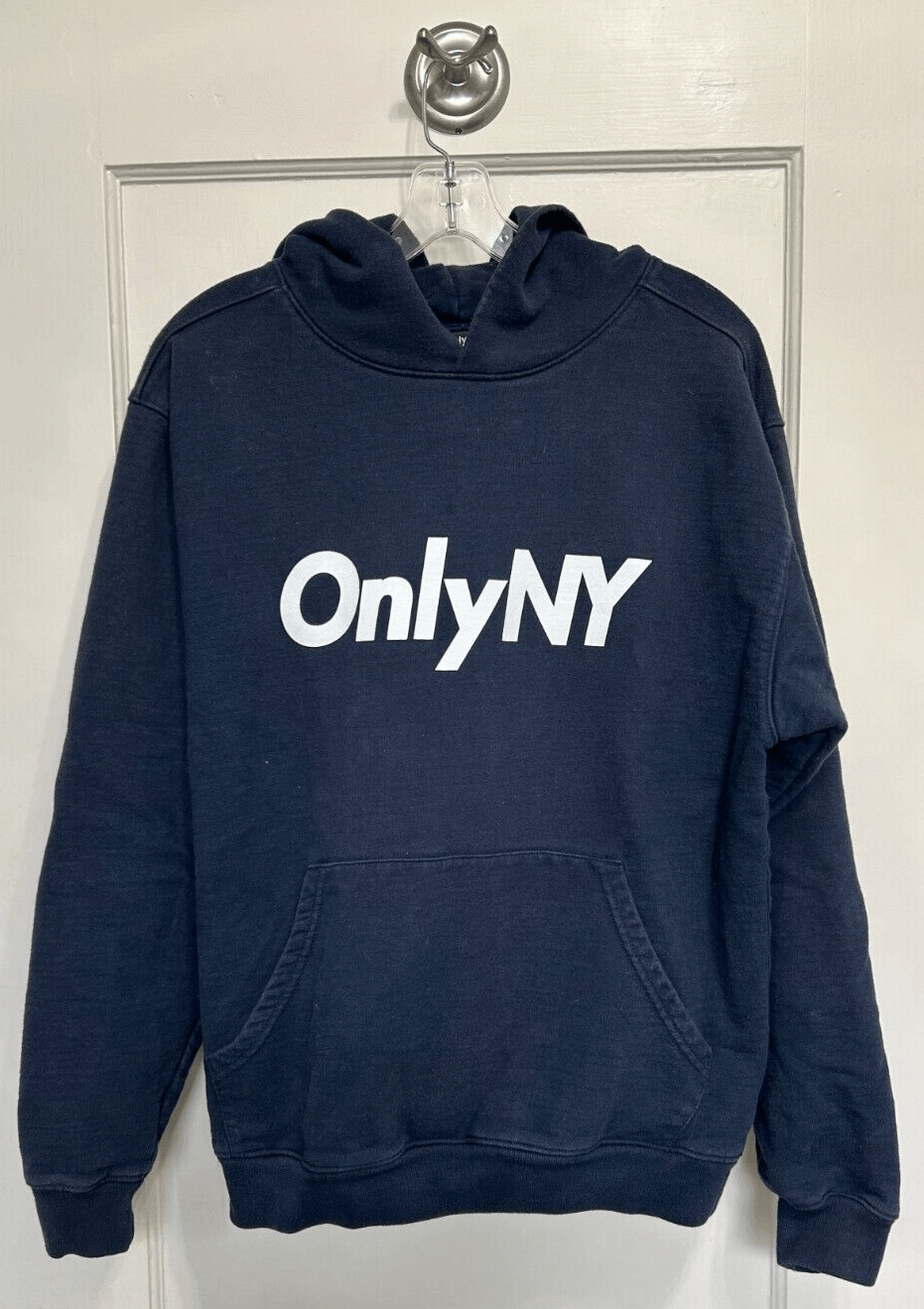 Only NY Logo Hoodie Navy | Grailed