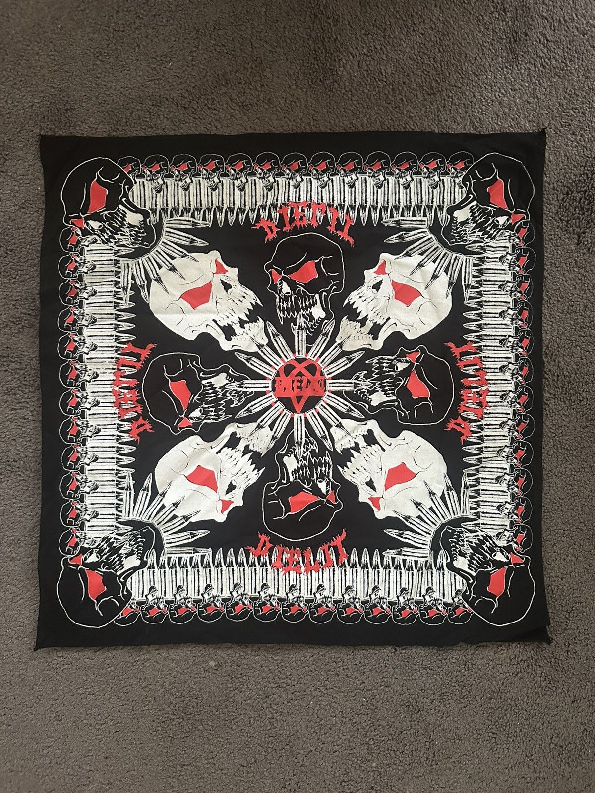 Alchemist × Playboi Carti Playboi Carti x Alchemist Die Lit Bandana ...