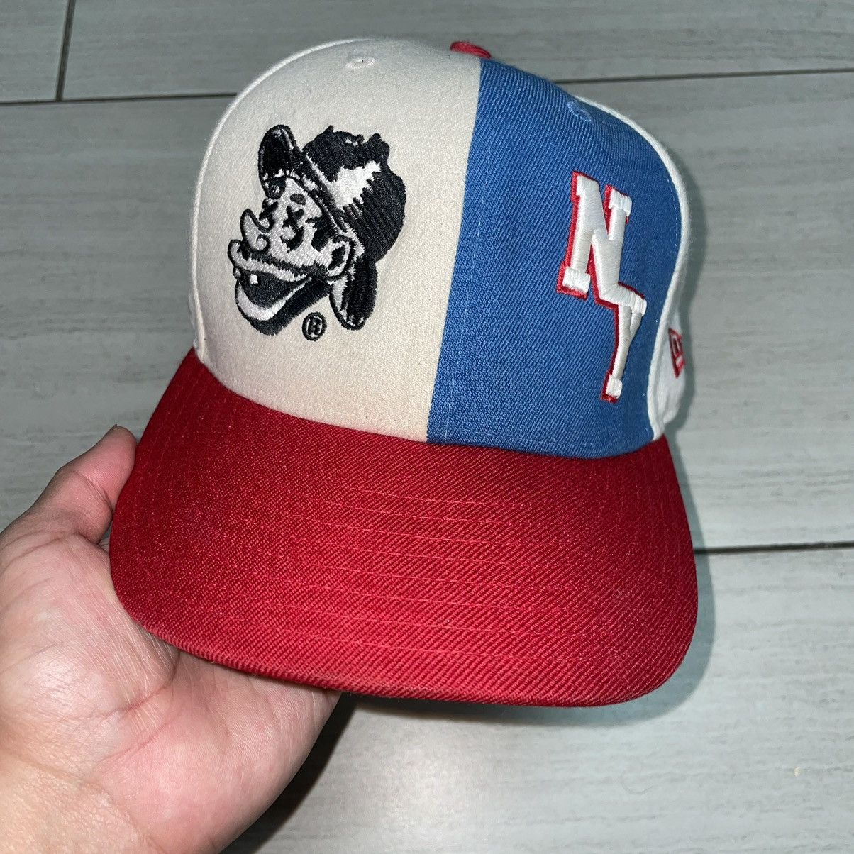 New Era × Supreme × Vintage Vintage Supreme NY Bum New era fitted hat 7 ...