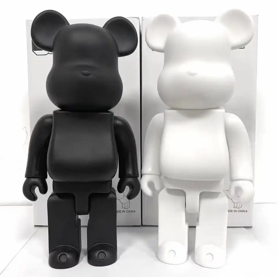 Medicom Bearbrick Bearbrick Statue Black/White | Grailed