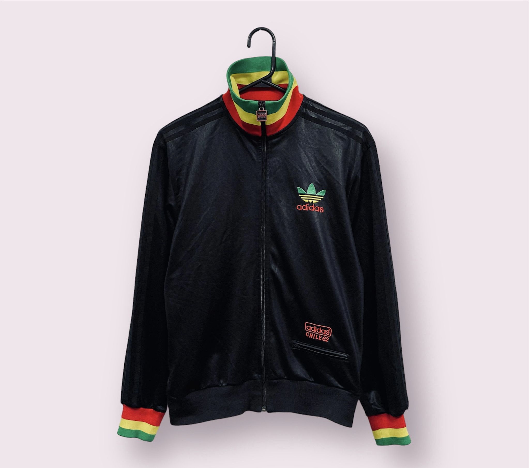 Adidas ADIDAS Originals Chile 62 Rasta Jamaica Vintage Track Jacket ...