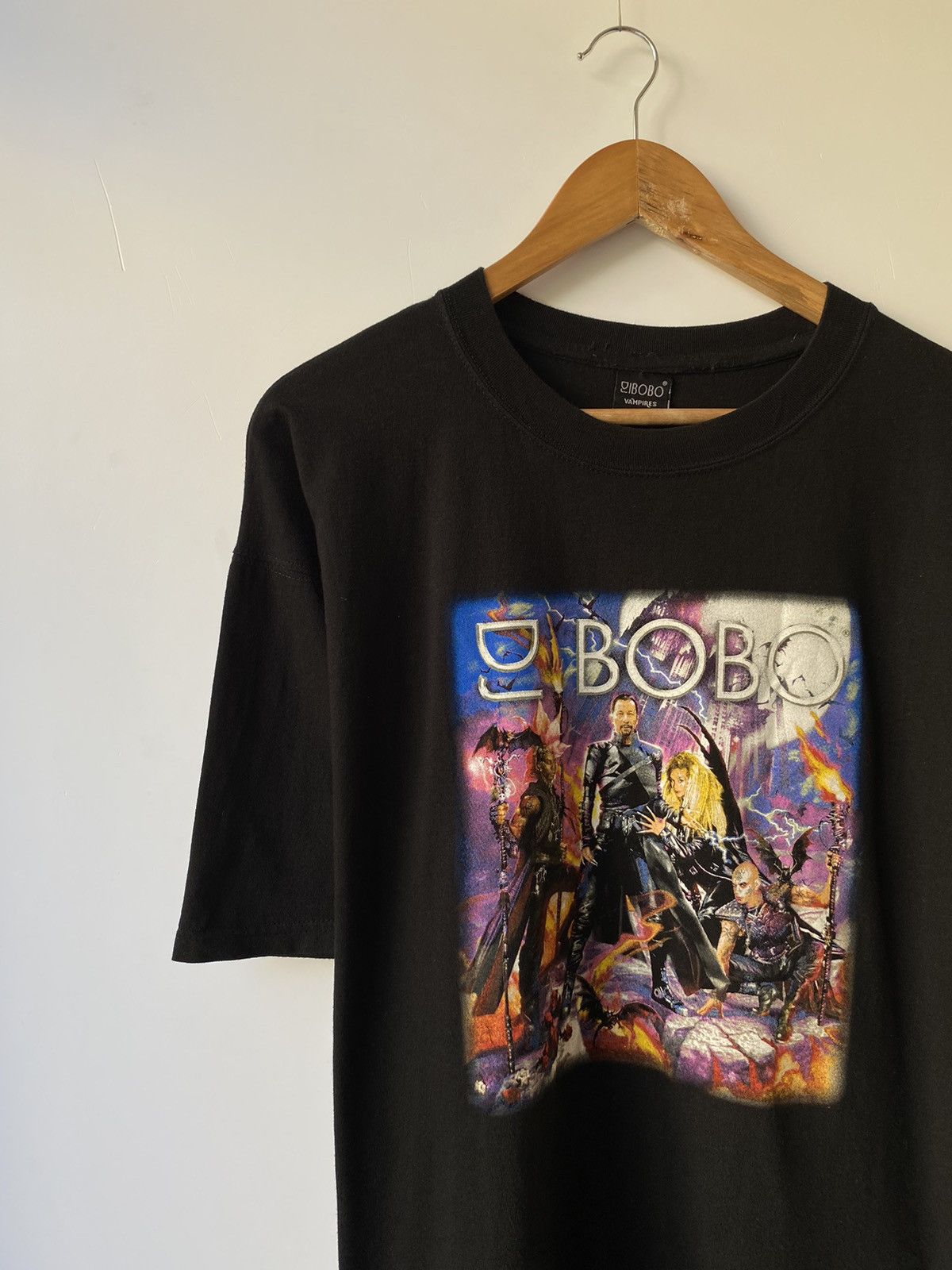 Band Tees × Streetwear × Vintage Vintage 90s DJ BOBO Vampires Alive ...