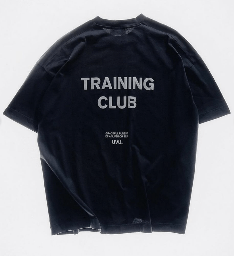 UVU UVU Training Club T Shirt Large Stonewash Black / Reflective | Grailed