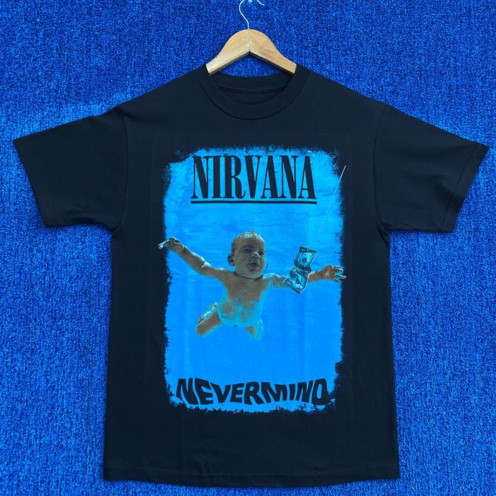 Nirvana Nirvana Nevermind Baby Album Cover Grunge Tee M | Grailed