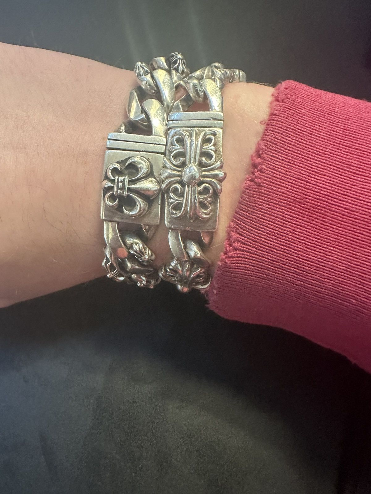 Chrome Hearts Chrome Hearts Keeper Link bracelet | Grailed