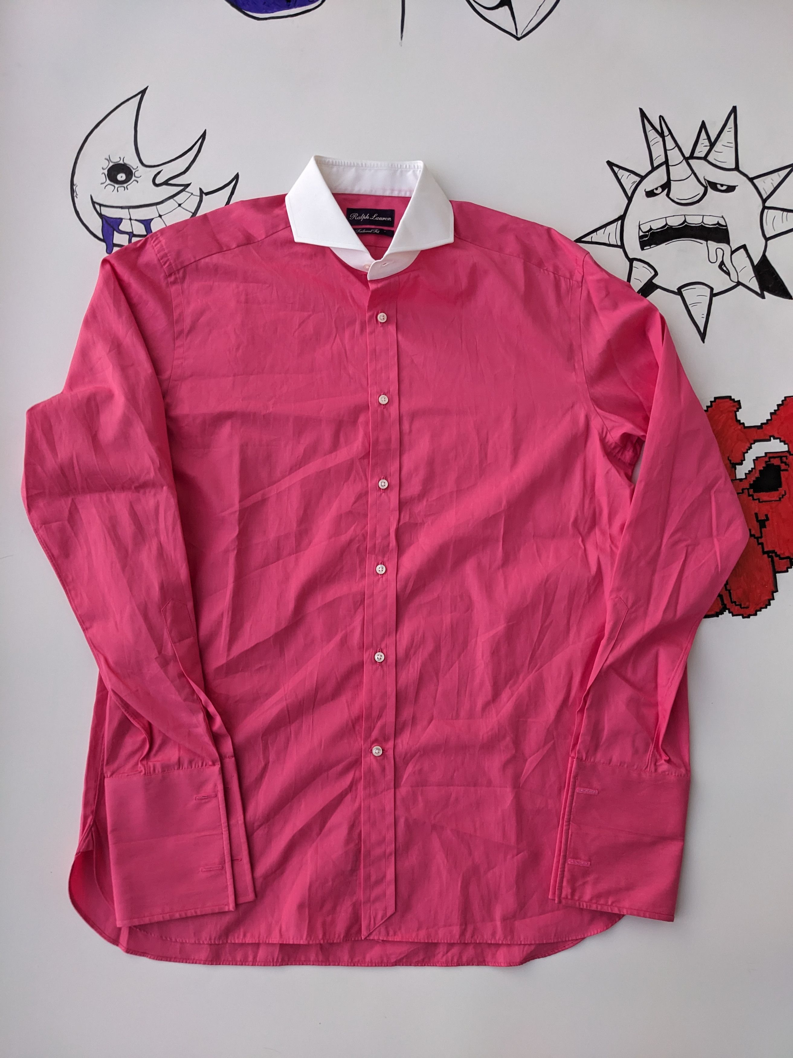 Luxury Ralph Lauren Purple Label Tailoring Pink Shirt Grailed 1221