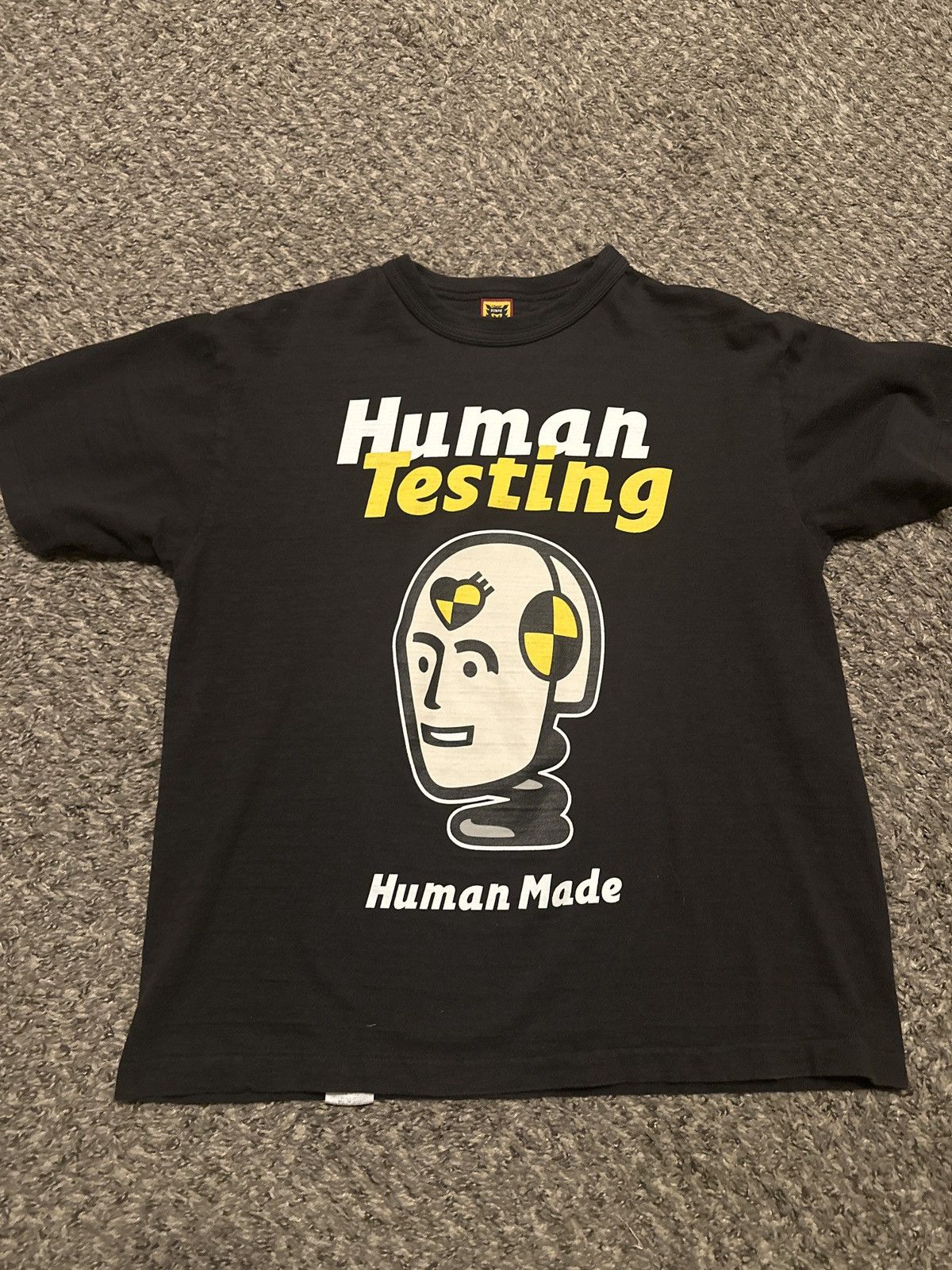 Human Made Human Made x Asap Rocky Human Testing T-Shirt | Grailed