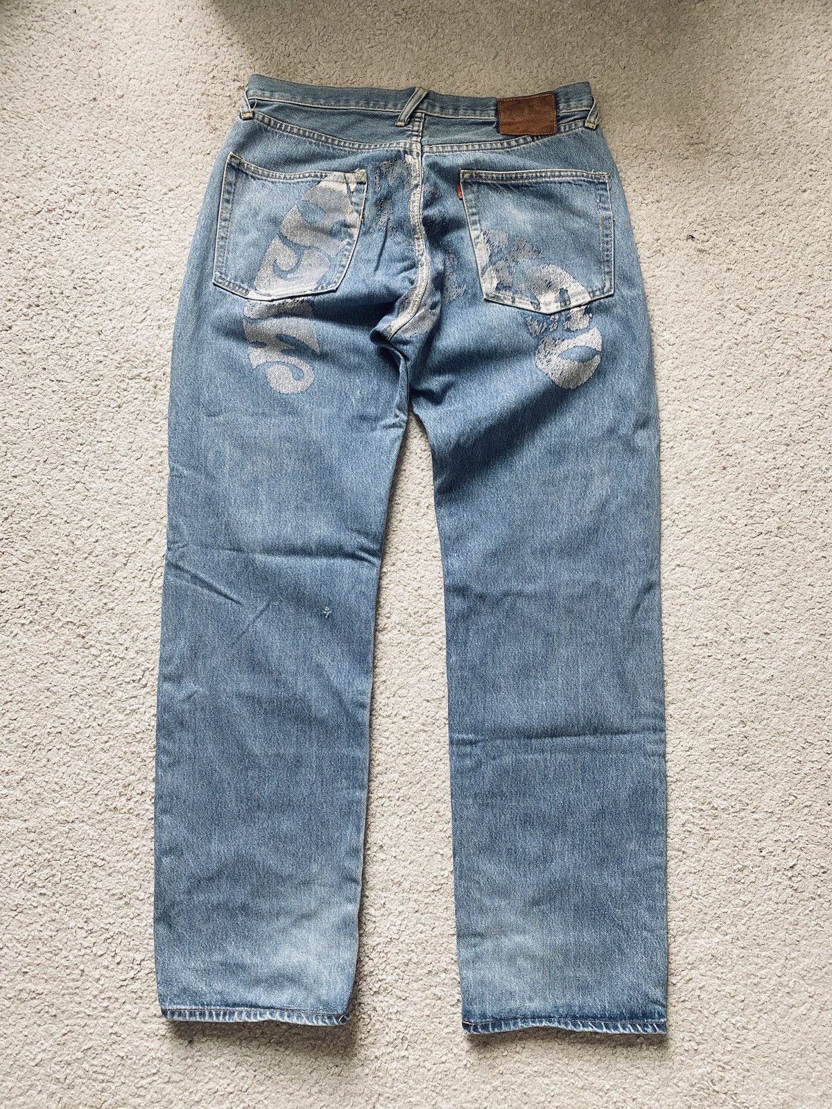 Evisu Evisu Mighty Evisu straight cut jeans | Grailed