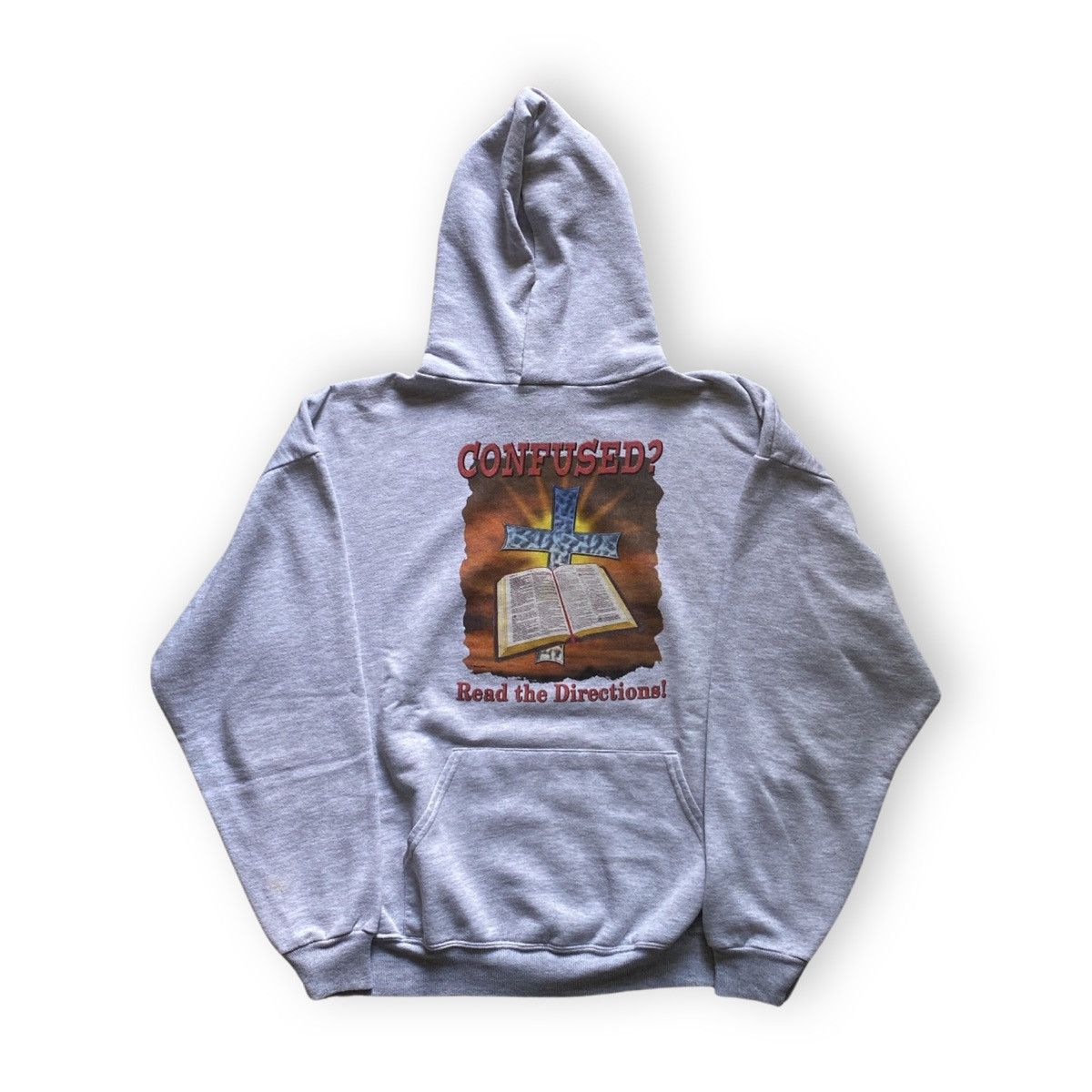 Jerzees × Vintage Early 2000s Bible Hoodie | Grailed