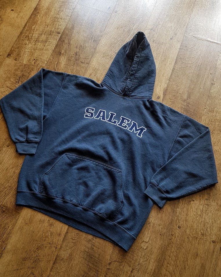 Vintage SICK SALEM VARSITY FADED HOODIE | Grailed