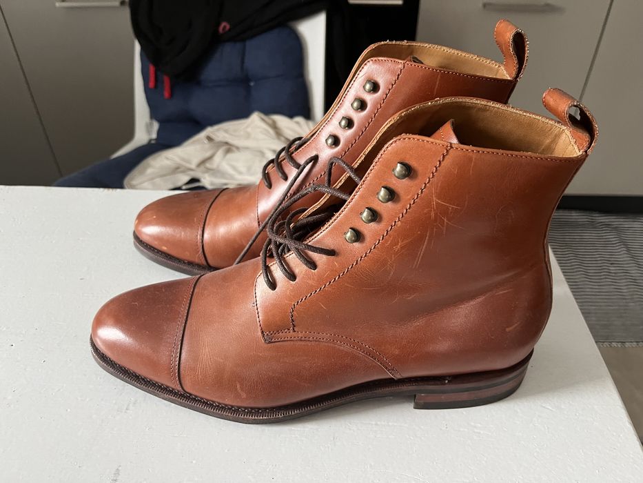 Meermin Meermin, Leather, Copper Boots in near perfect condition | Grailed