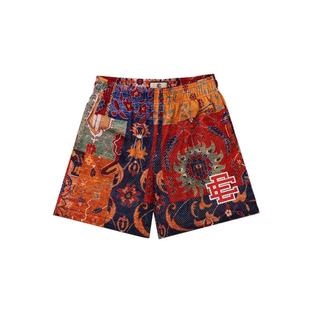 Eric Emanuel Eric Emanuel EE Basic Rug Pattern Flower Shorts FW23 Size ...