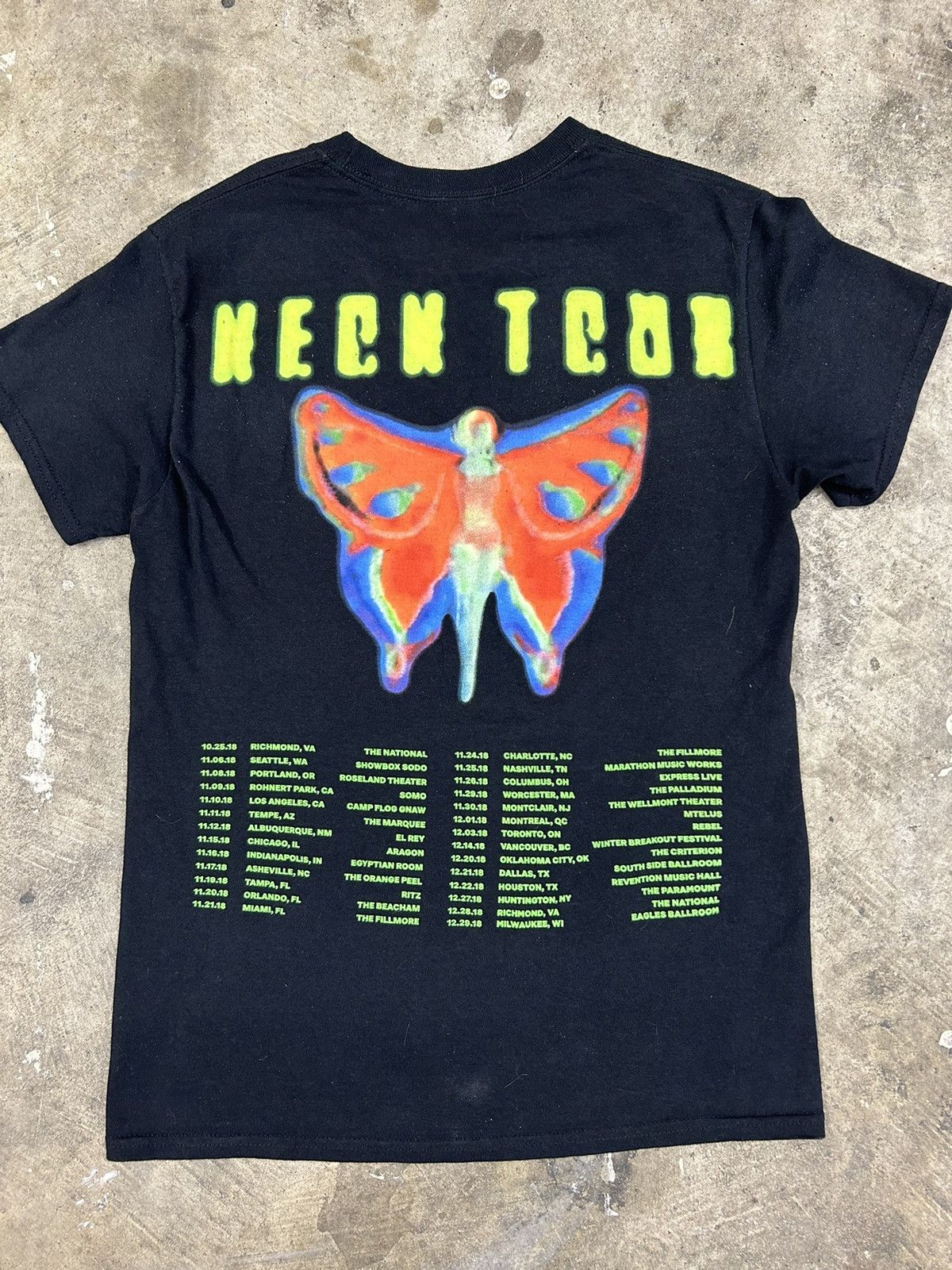 Playboi Carti NEON PLAYBOI CARTI TOUR T-SHIRT | Grailed