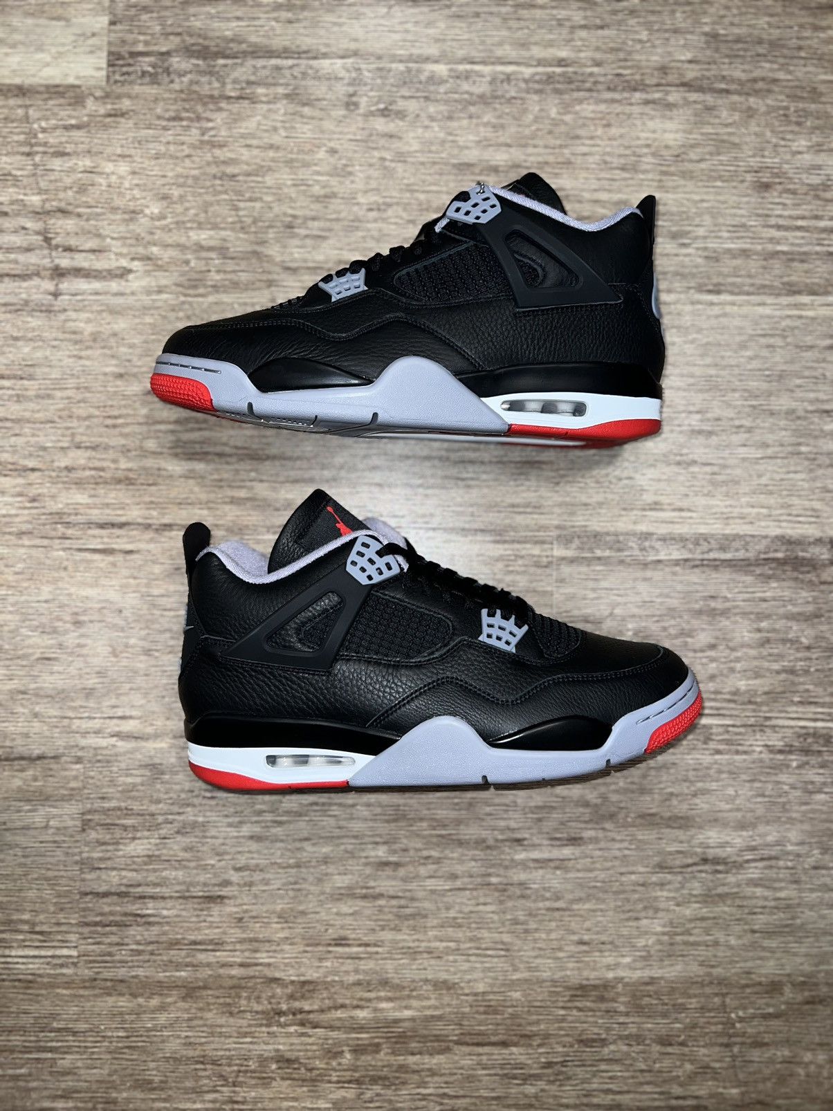 Jordan Brand × Nike AJ4 Retro ‘Bred Reimagined’ | Grailed