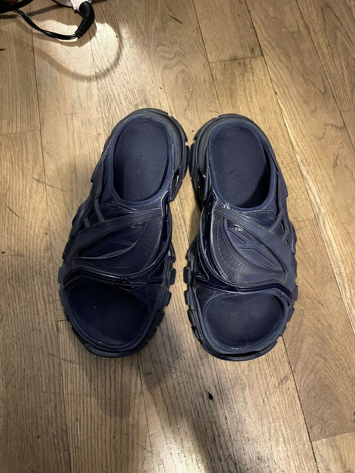 Balenciaga Balenciaga track sandals | Grailed