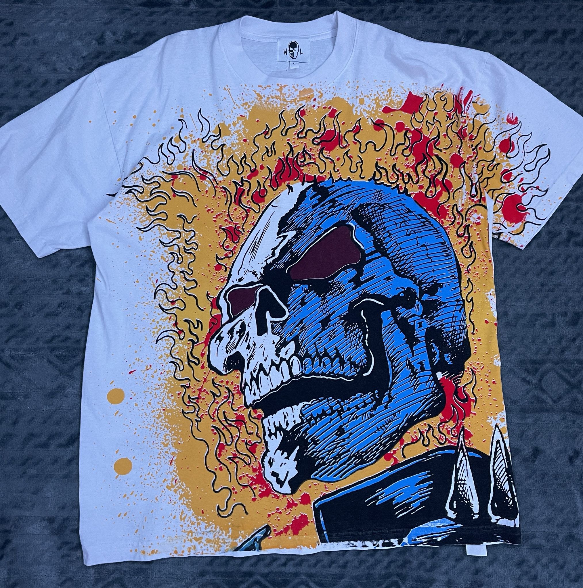 Warren Lotas Warren Lotas "Ghost Rider" T-Shirt | Grailed