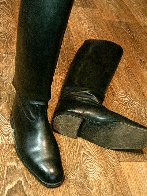 Military Vintage 40s Officers' marching cavalry boots | Grailed