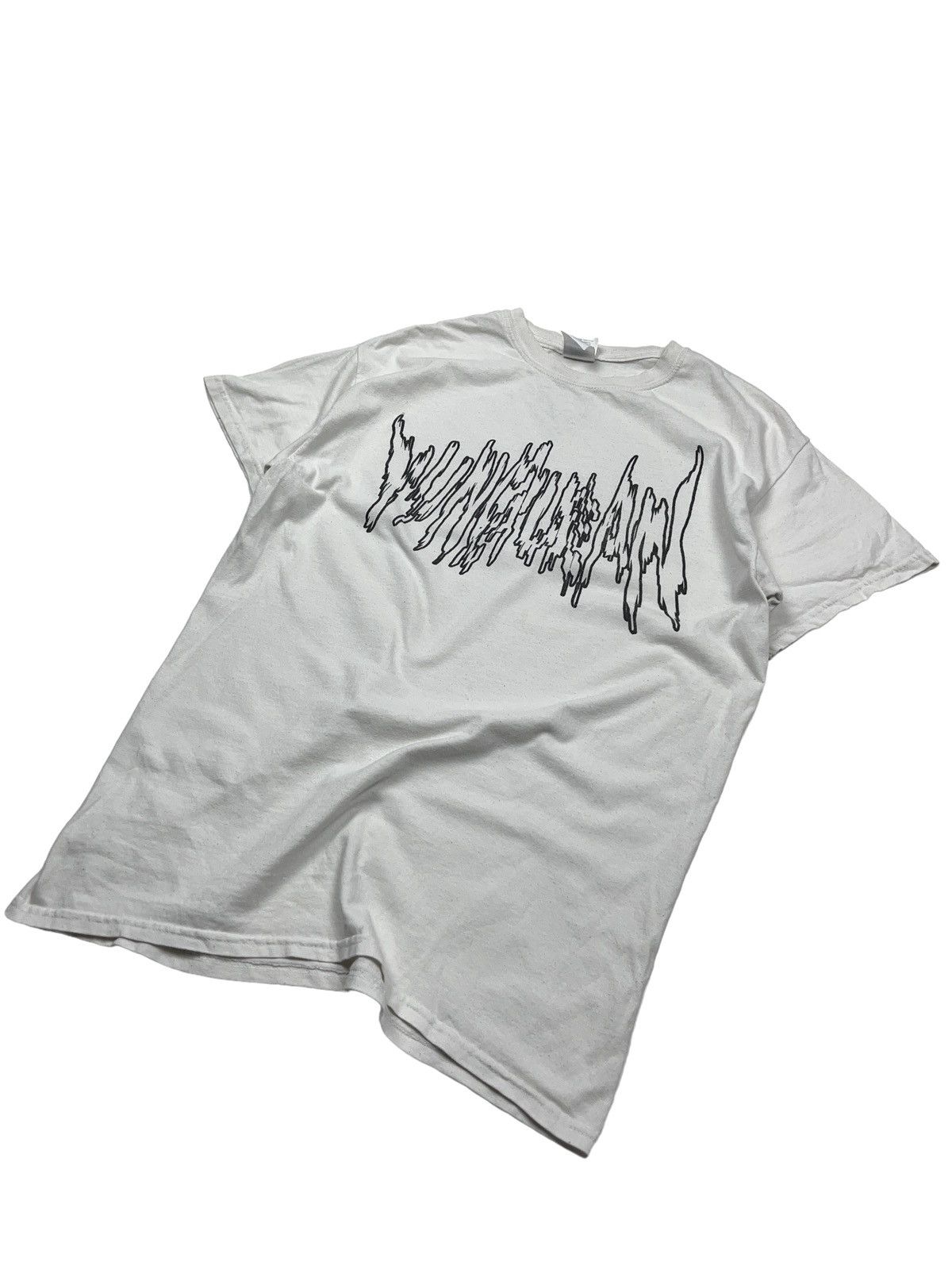 Vintage Vintage Yung Lean Metal Logo Alien T-shirt | Grailed