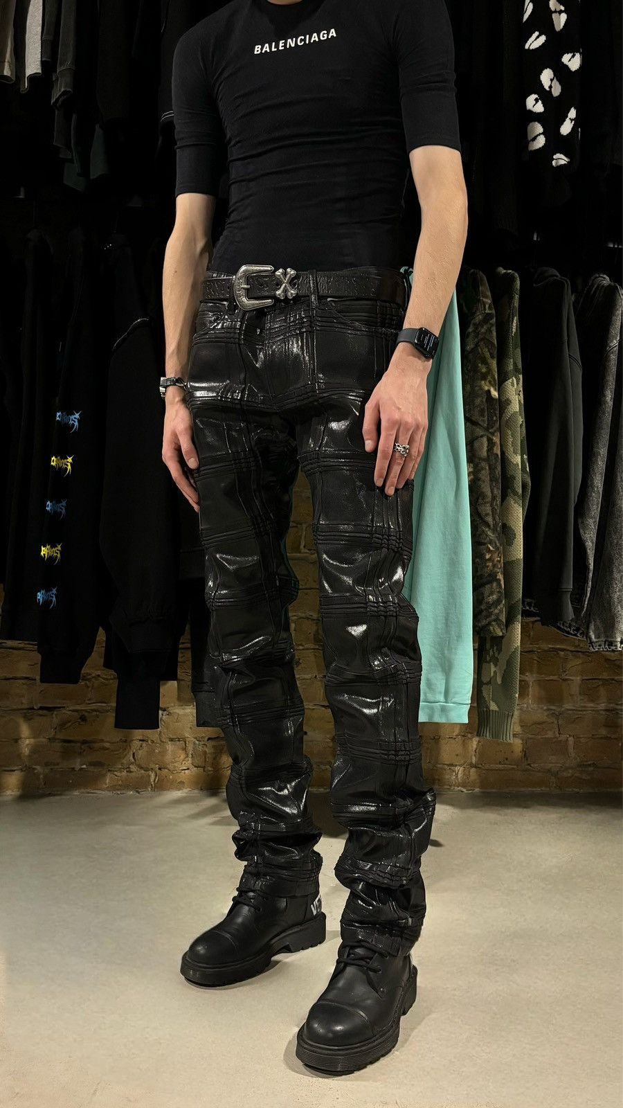 Balenciaga Balenciaga Runway SS14 Striped Pants Opium Destroy Lonely ...