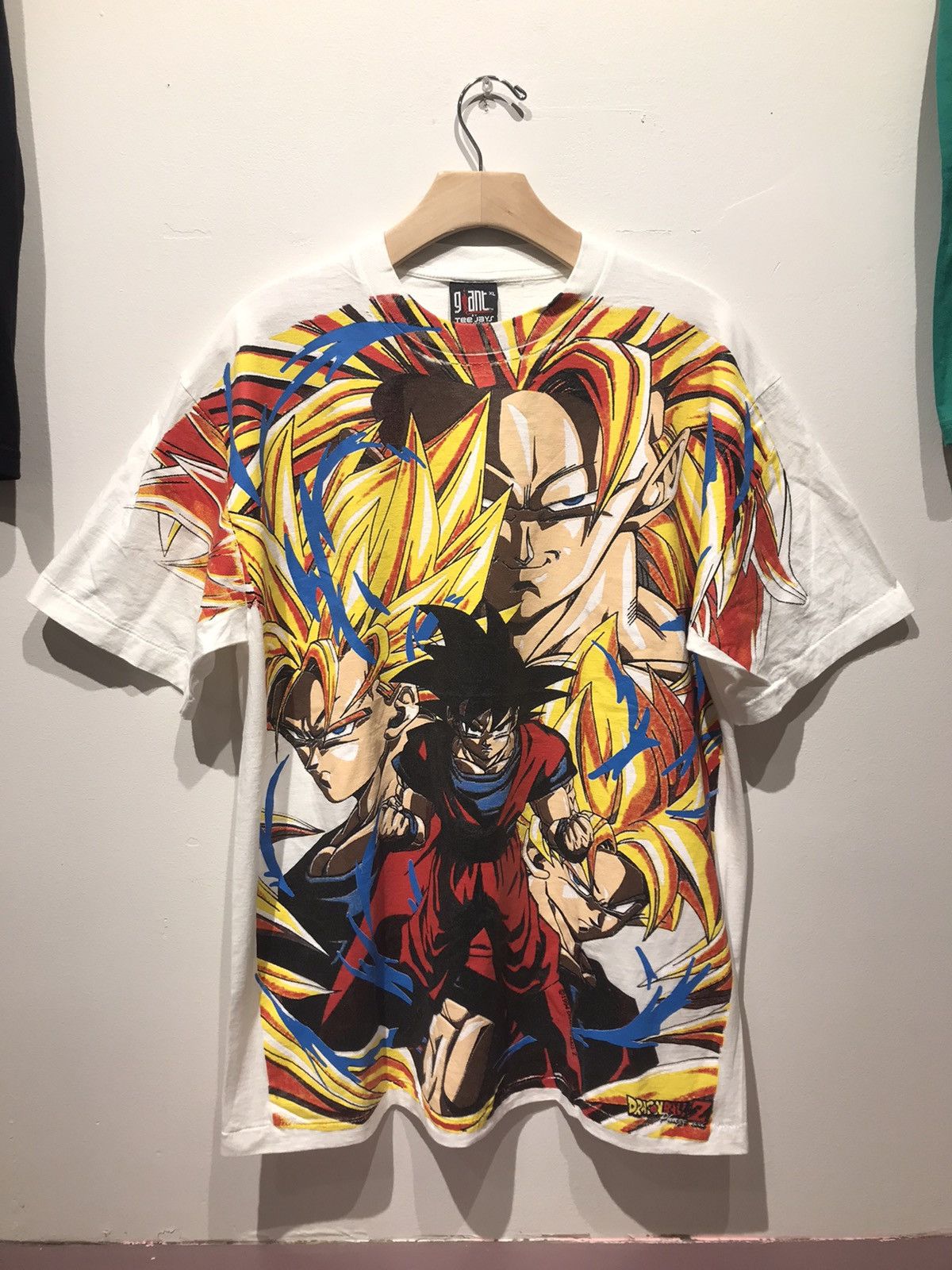 Anima × Streetwear × Vintage Retro vintage dragon ball DBZ anime AOP ...