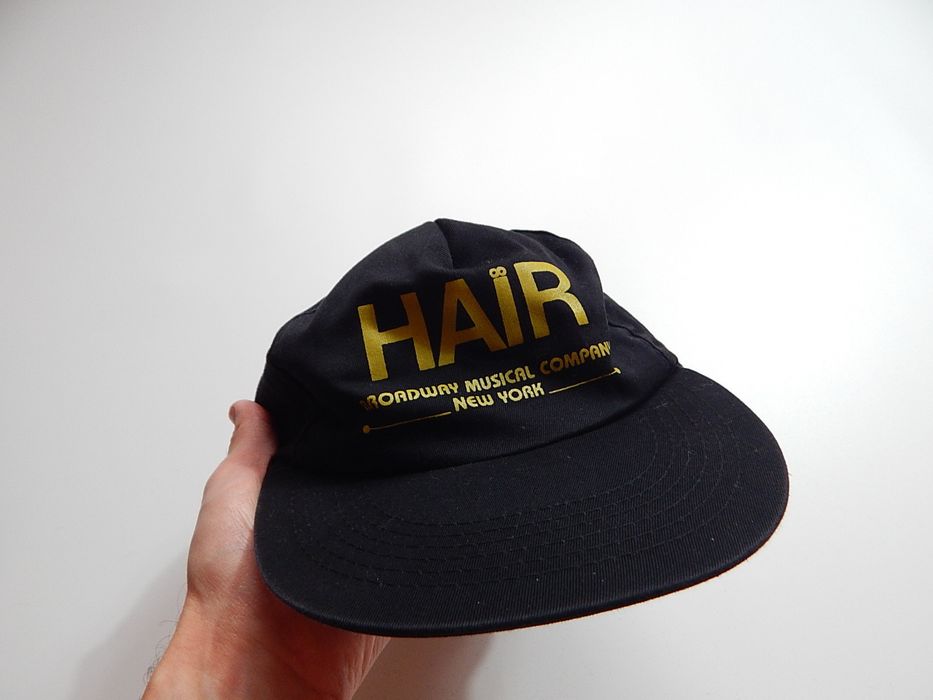Vintage vintage hair broadway musical company new york hat | Grailed