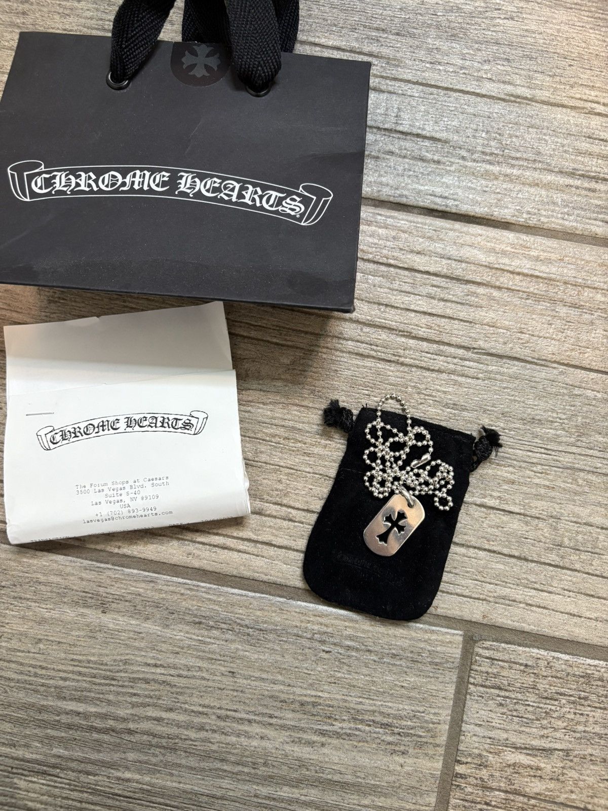 Chrome Hearts chrome hearts dog tag | Grailed