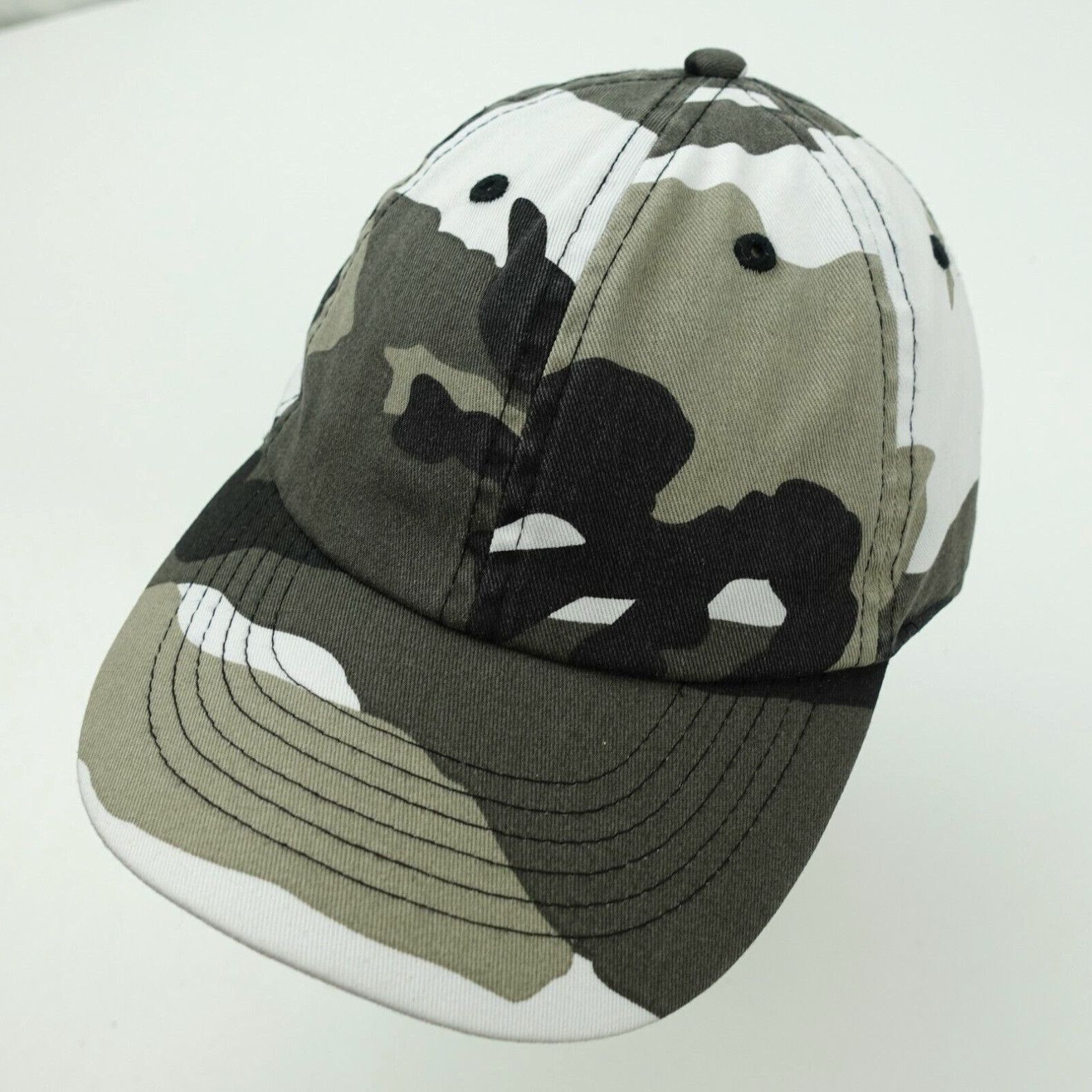 Bally The Hat Depot Black White Camouflage Kids Ball Cap Hat Adjustable ...