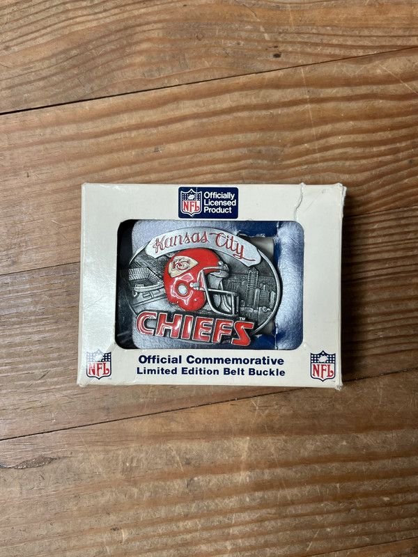 NFL 1988 NFL Kansas City Chiefs Belt Buckle Numbered Collector | Grailed