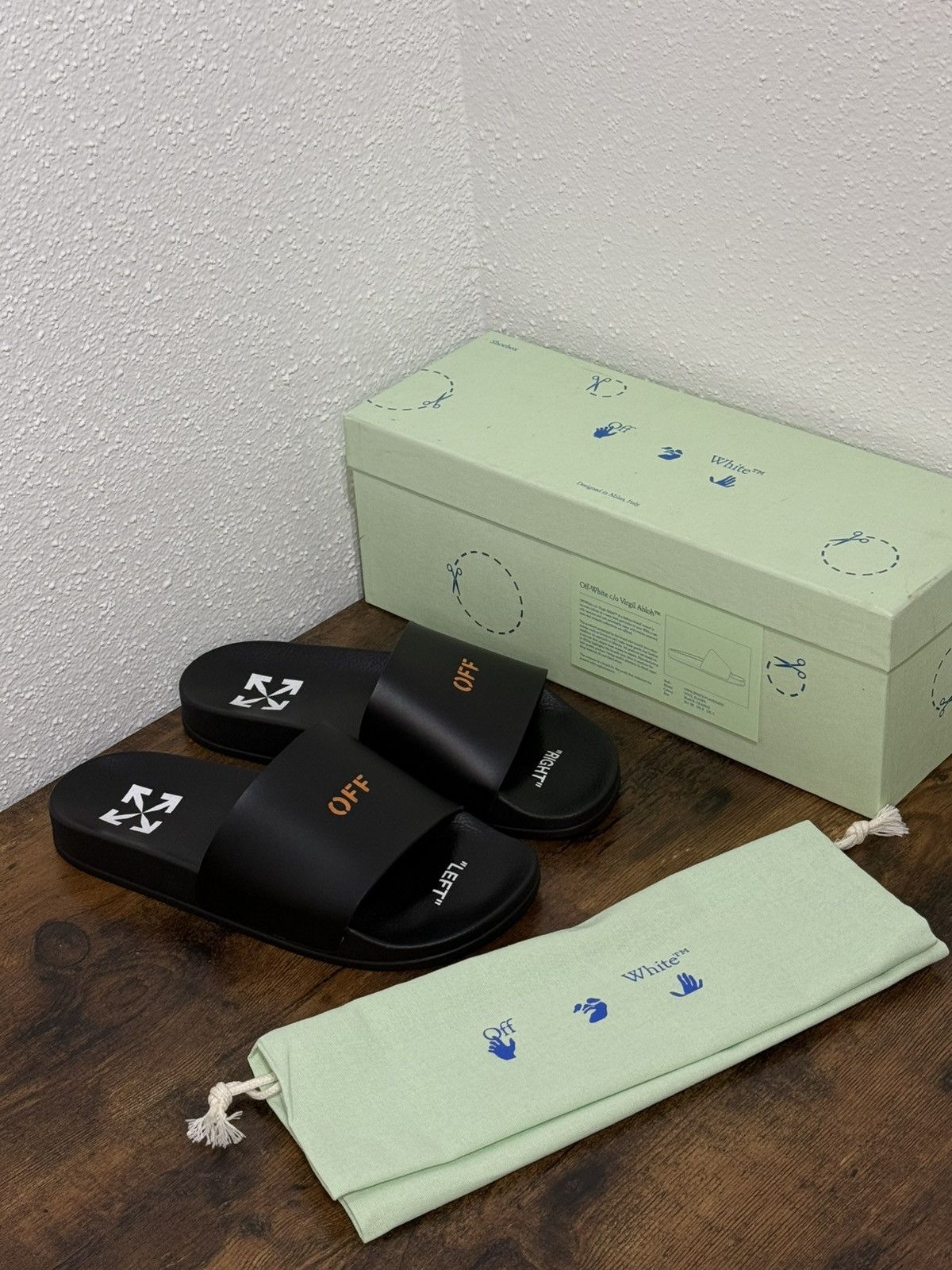 Off-White Off White Pool Slides size 7.5US 38EU | Grailed