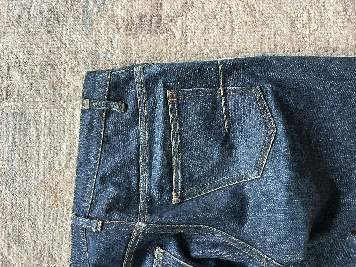 Dior dior homme ss04 indigo dyed raw denim jeans by Hedi Slimane | Grailed