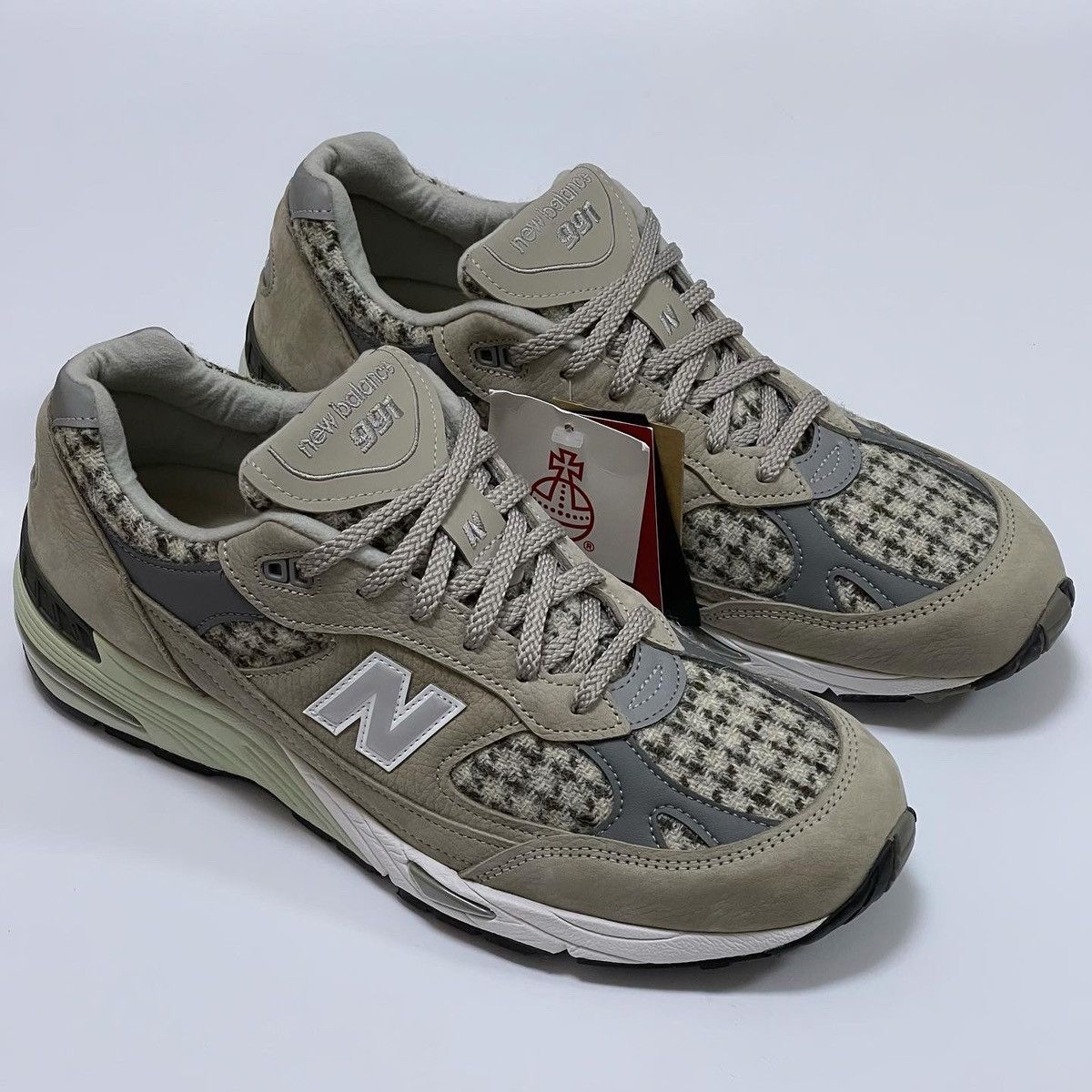 Harris Tweed × New Balance New Balance 991 X Harris Tweed Trainers ...