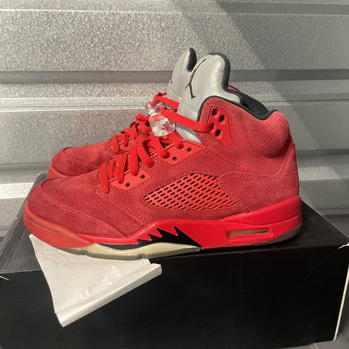 Jordan Brand Air Jordan 5 Retro ' Red Suede ' | Grailed