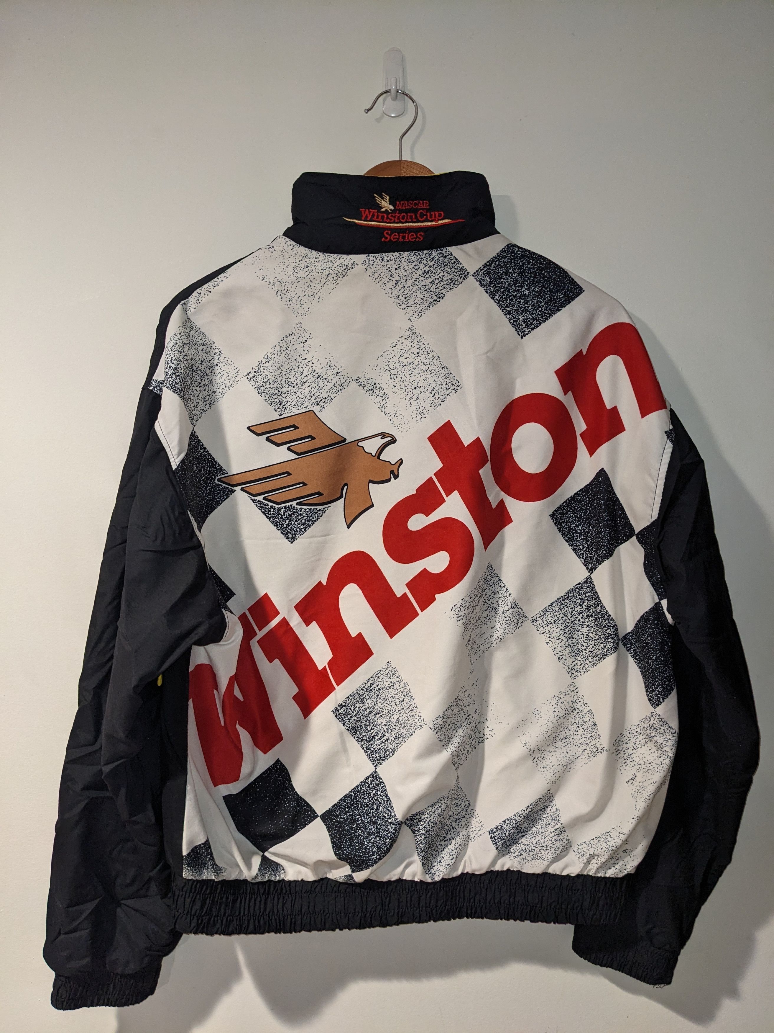 Vintage Vintage 90s Winston Cup Series Nascar Windbreaker Jacket | Grailed