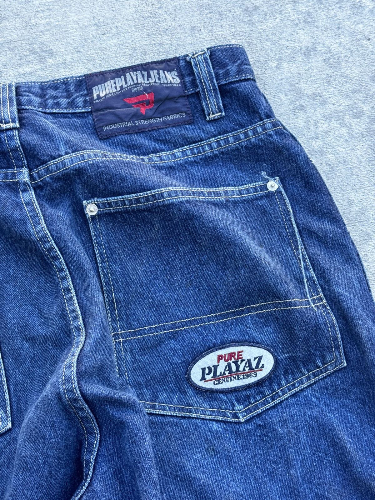 Vintage Vintage 90s PURE PLAYAZ baggy jeans | Grailed