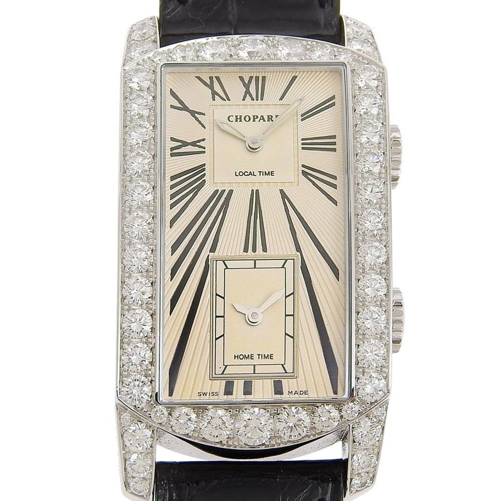 Chopard Chopard Chopard Dualtec Men's Quartz Watch with Diamond Bezel ...