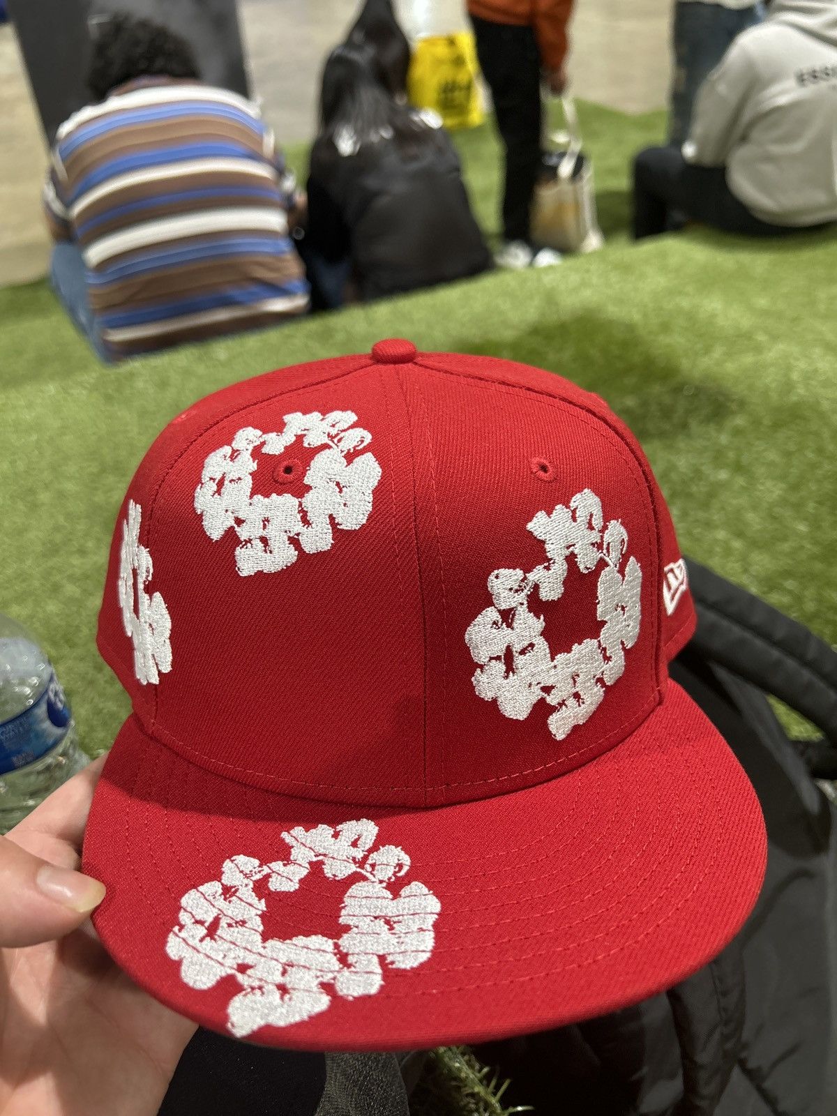 New Era Denim tears new era complexcon | Grailed