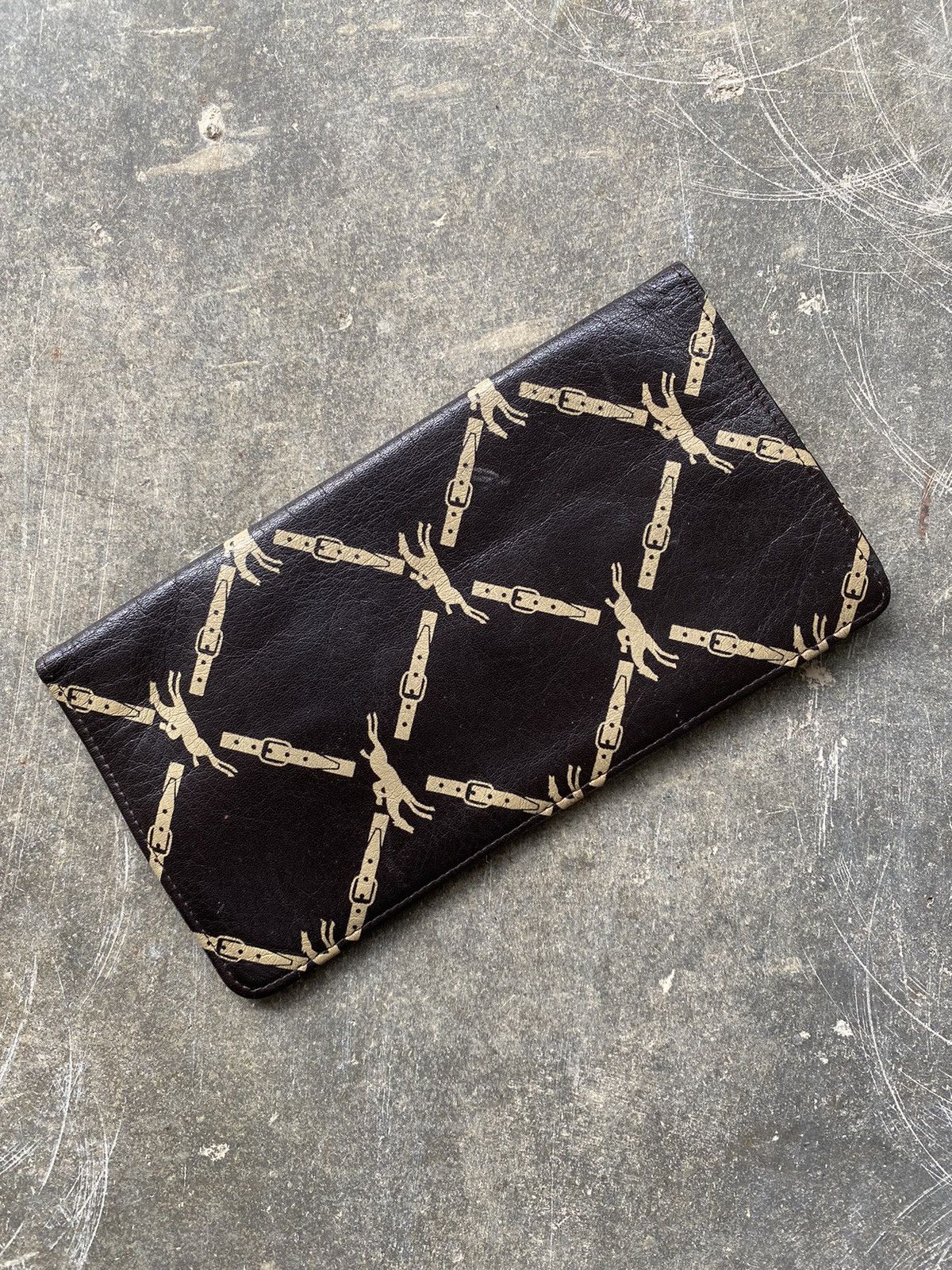 Vintage Vintage Longchamp Monogram Long Wallet | Grailed