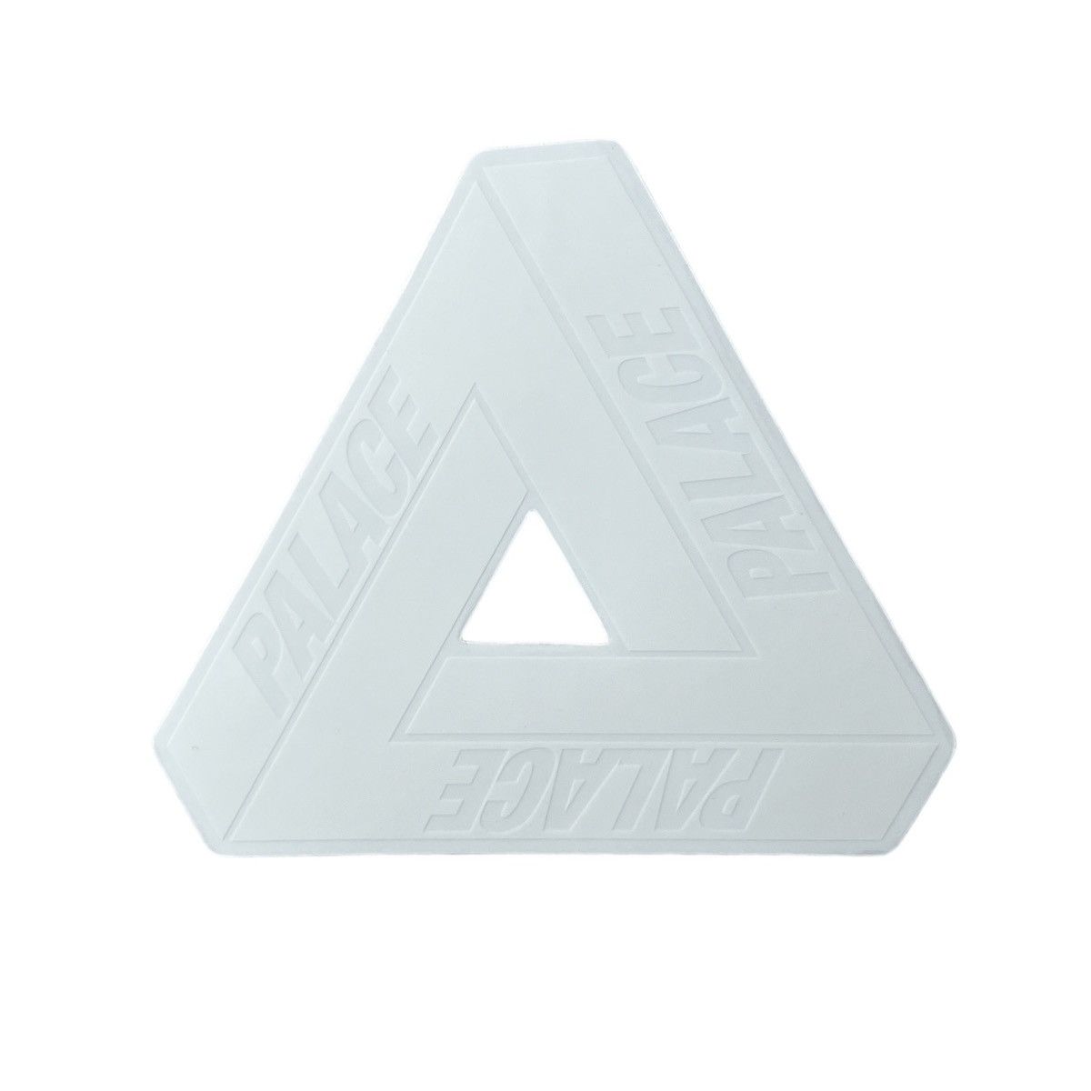 Palace × Stickers Palace white Tri-Ferg Sticker | Grailed