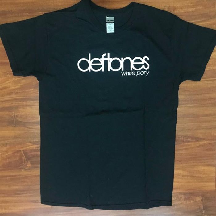 Band Tees Deftones - white pony around the fur Cat band T shirt | Grailed