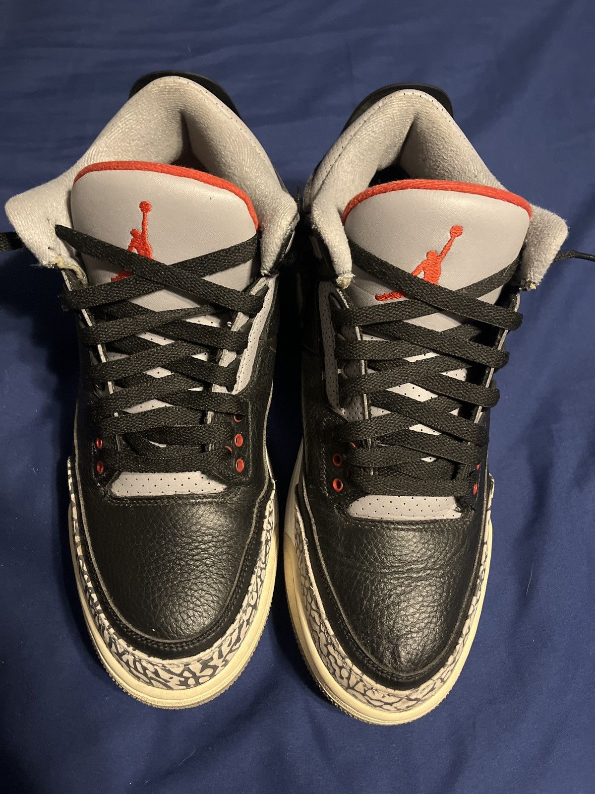 Jordan Brand × Nike Jordan 3 Black Cement | Grailed
