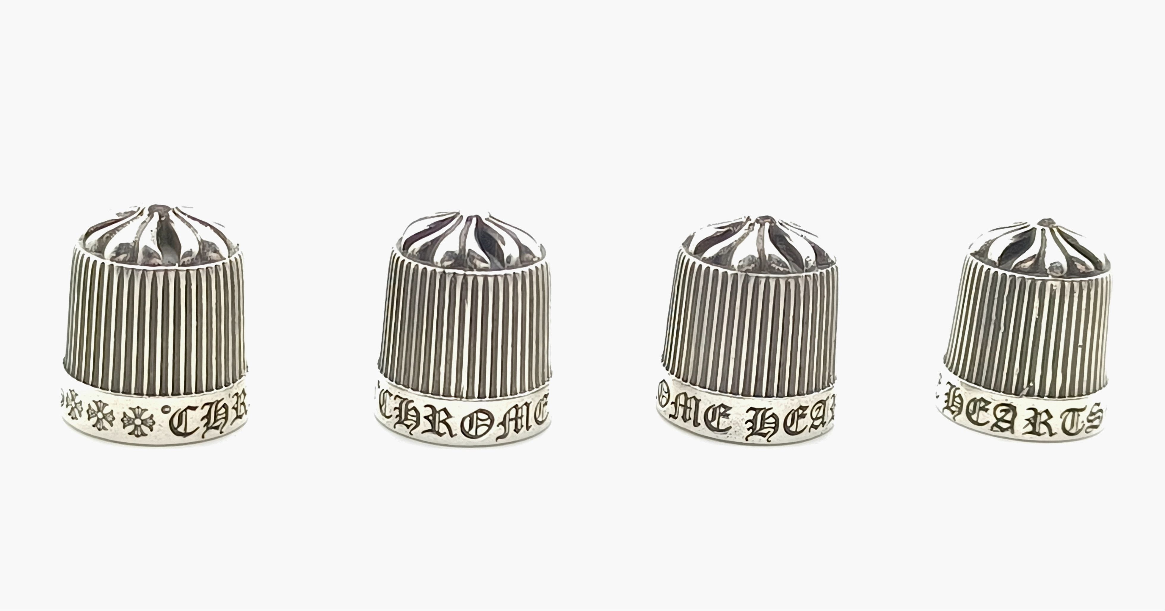 Chrome Hearts Chrome Hearts Gothic Cross Tire Valve Stem Caps *NEW ...