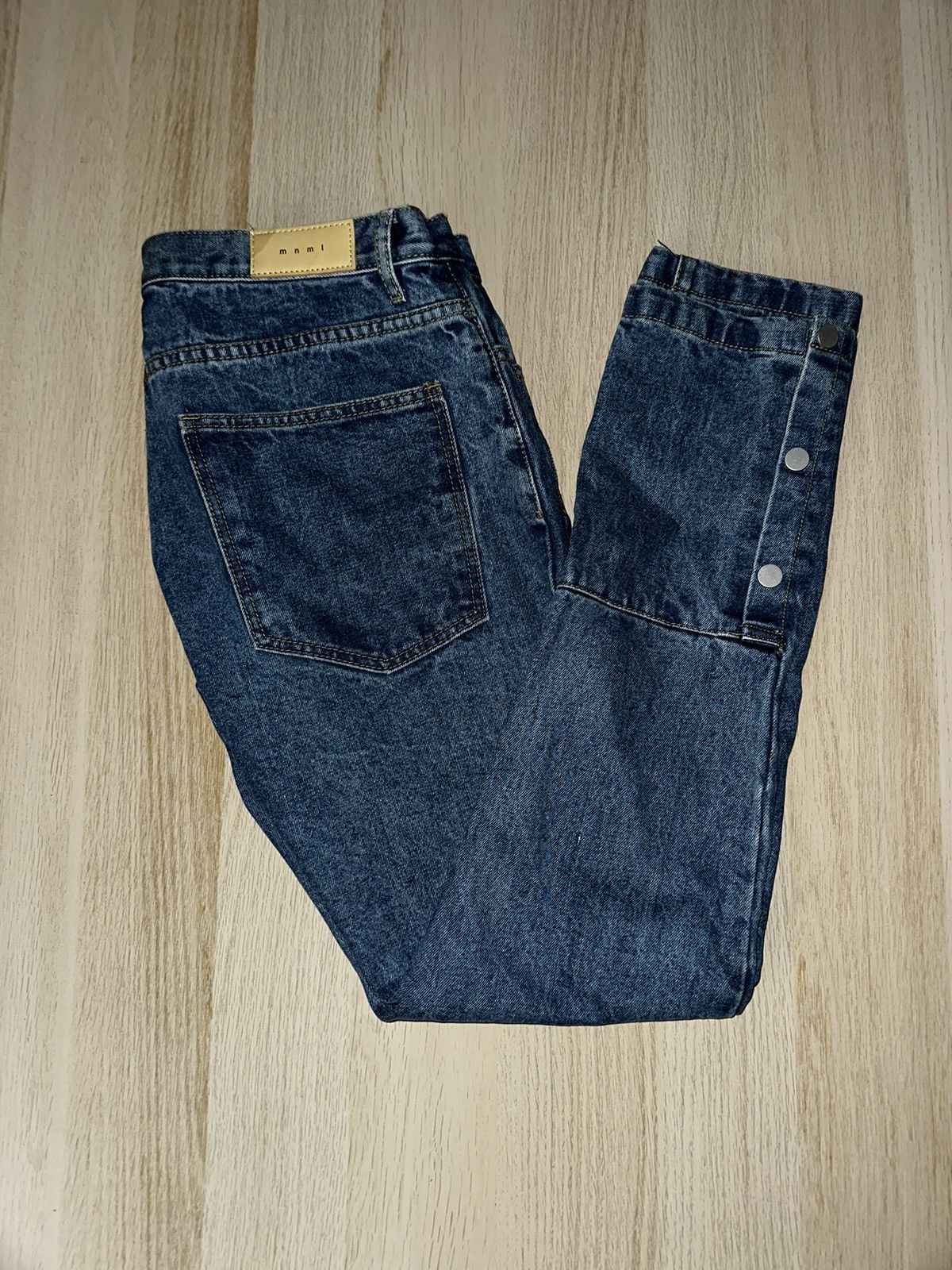 Mnml Mnml La Snap Denim Grailed